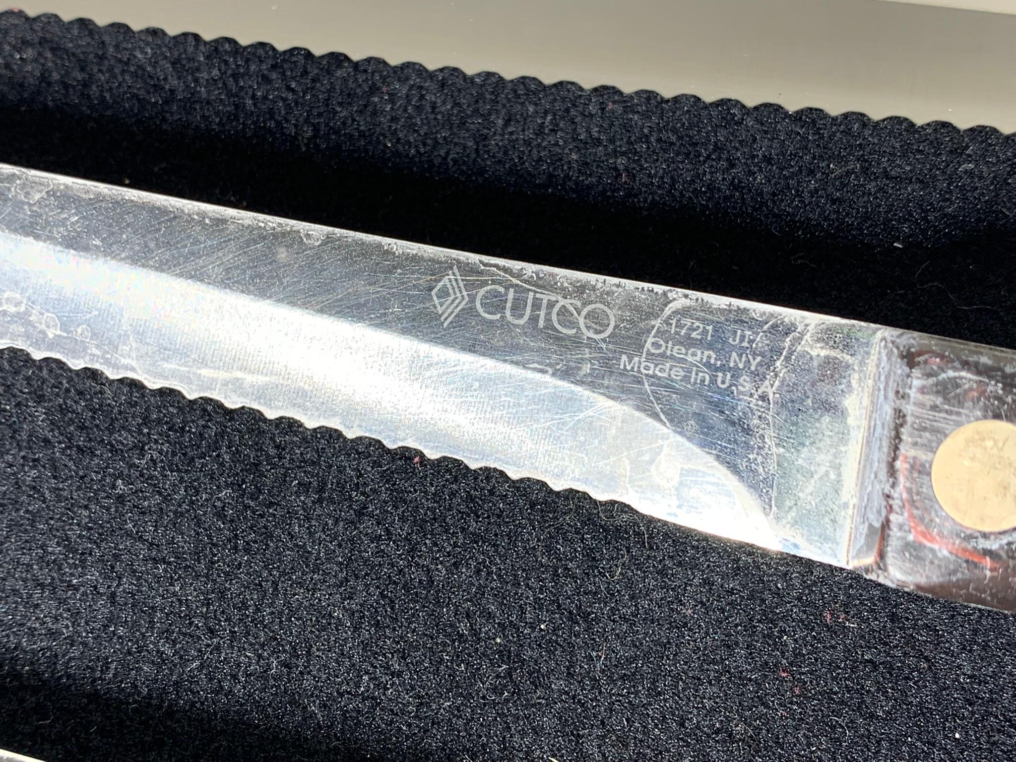 Lot 3128 - Three Vintage Cutco Knives | Burns Auction & Appraisal