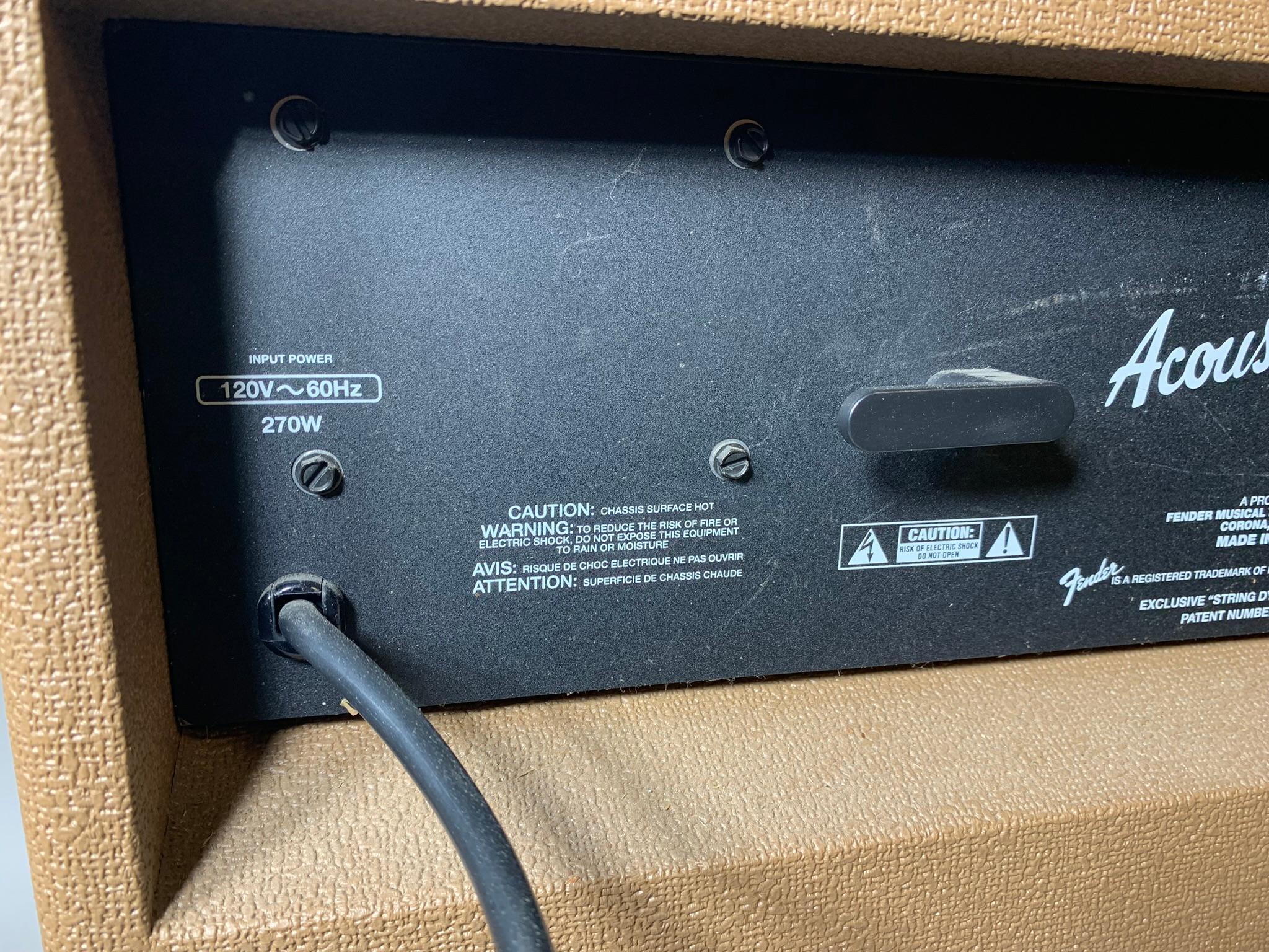 Lot 19641 - Fender Acoustasonic Junior Amp With Dust Cover | Burns Auction & Appraisal