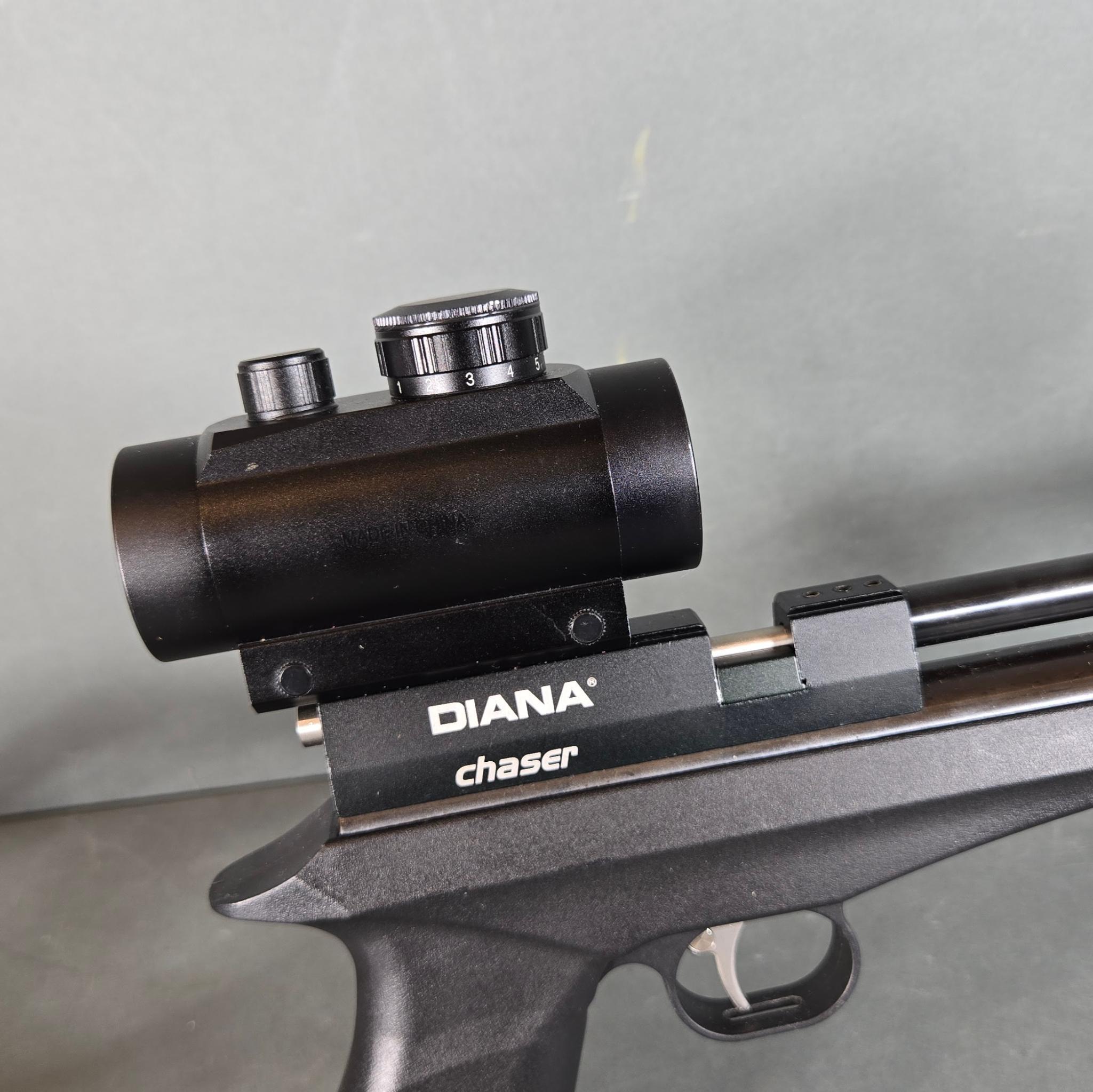 Lot 19899 - Diana Chaser Air Gun with Scope | Burns Auction & Appraisal