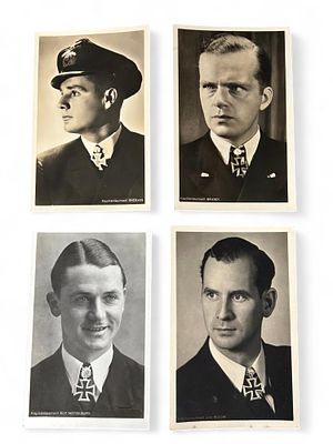 Lot 24366 - WWII Nazi German Knight's Cross Recipients - U-boat ...