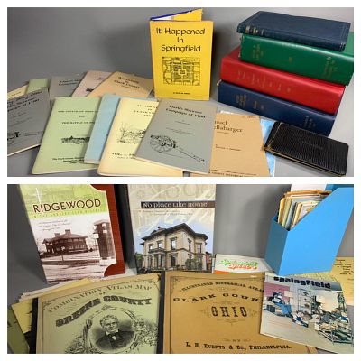 Lot 4004 - Clark County Ohio Local History Book Collection ...