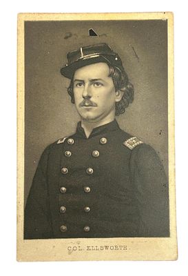 Lot 26146 - Civil War CDV of Colonel Elmer Ellsworth - 1st Union ...
