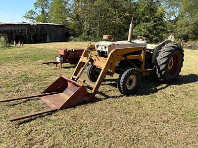 Lot 120 - Vintage David Brown Farm Tractor Front End Loader Runs ...
