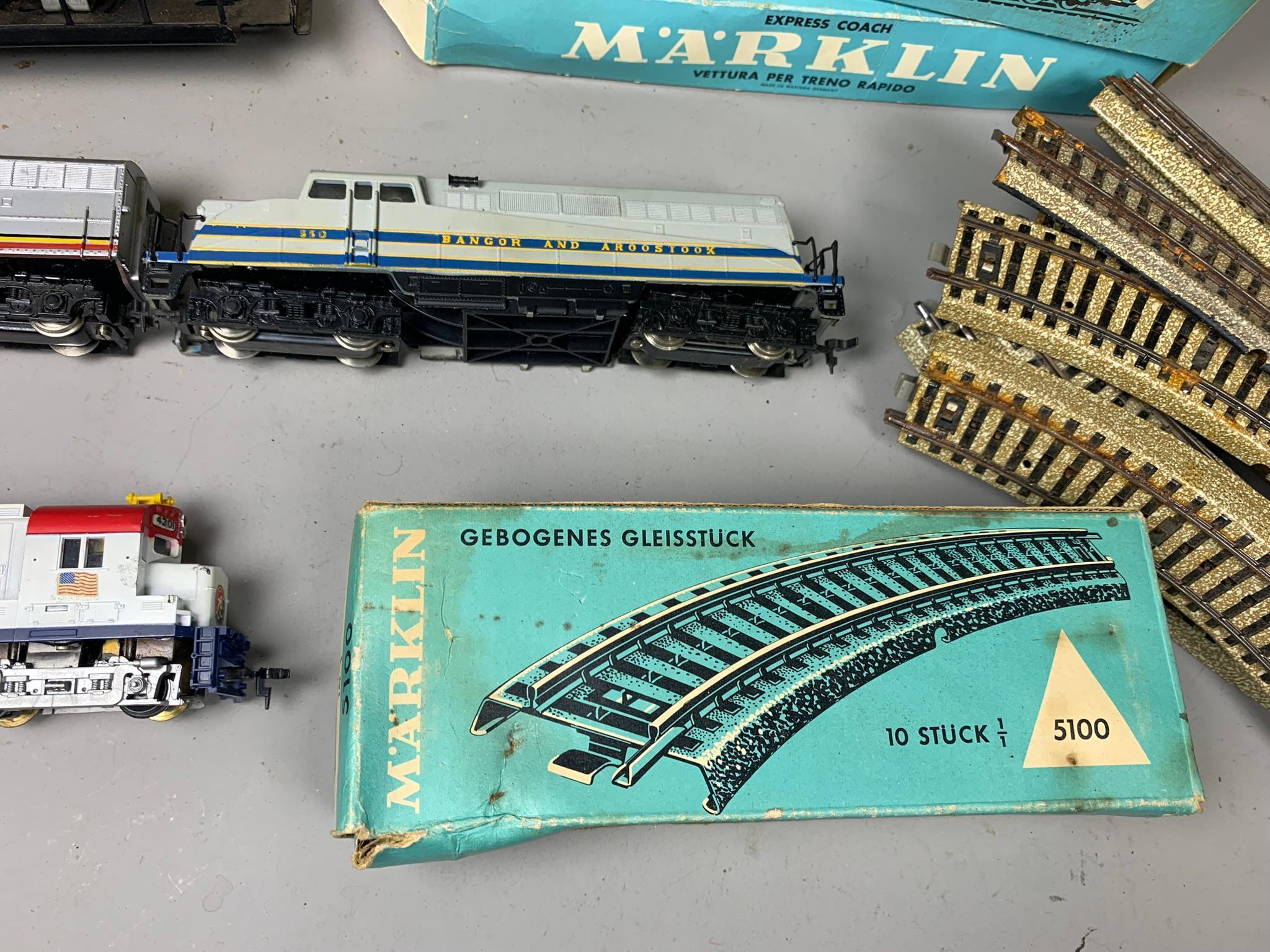 Lot 29247 - A Collection of Vintage Model Trains by AHM, Lionel, Mantua ...