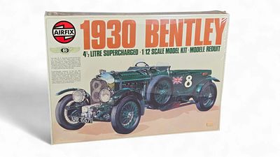 Lot 30216 - Airfix 1930 Bentley 4.5 Litre Supercharged 1:12 Scale Model ...