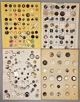 Lot 33191 - A Collection of Pearl and Shell Buttons, a Classification ...