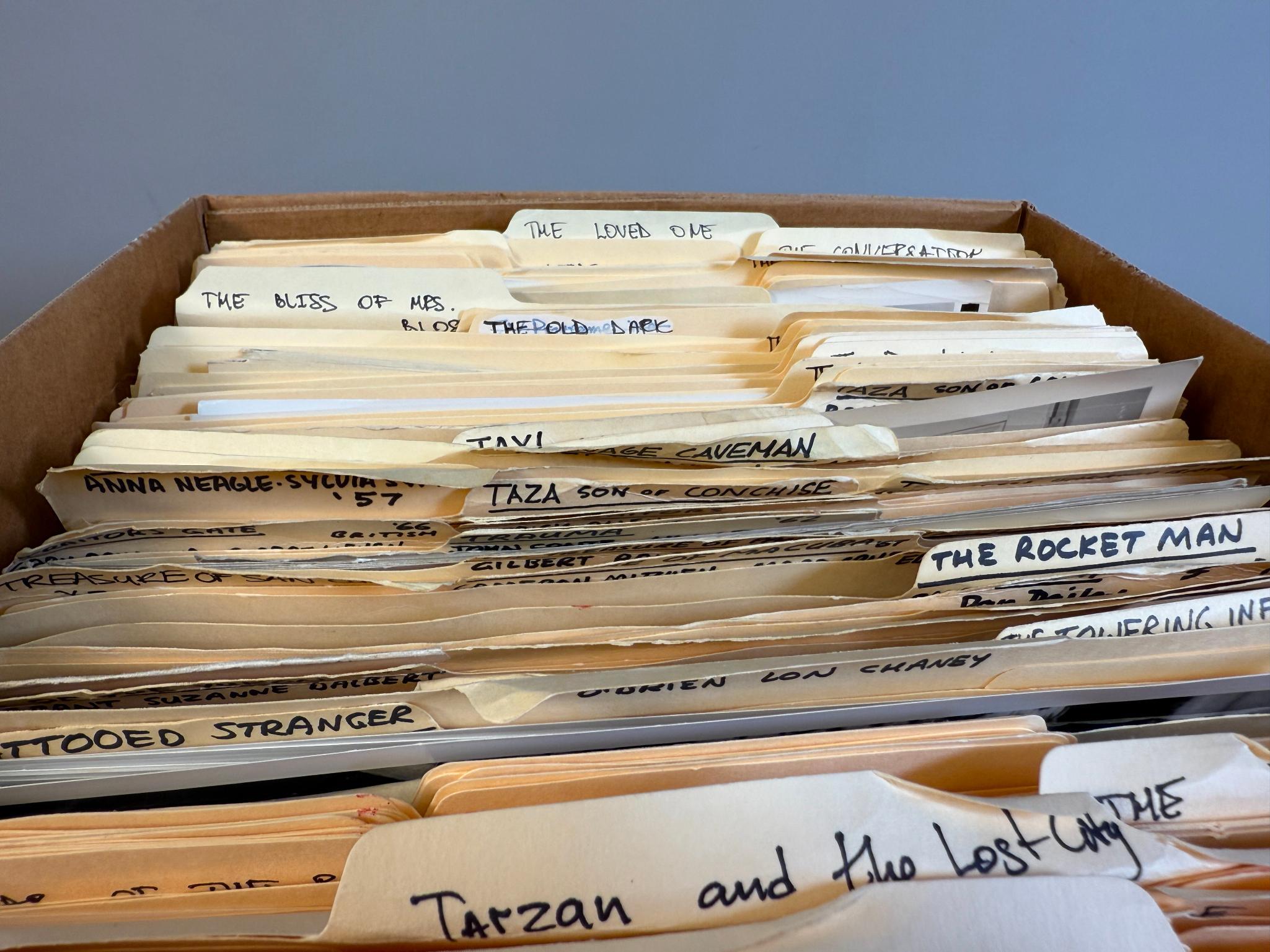 Lot 36502 - A Collection of Vintage Film Publicity Materials, 1950s-1980s | Burns Auction ...