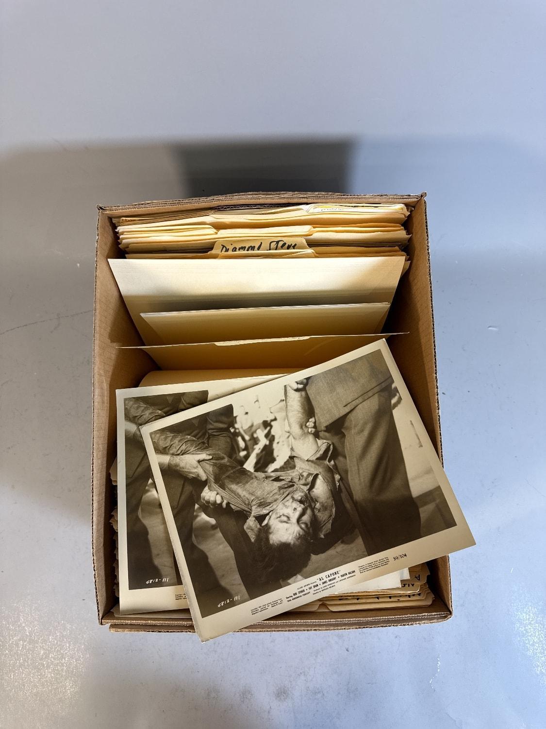 Lot 36511 - A Collection of Movie Promotional Materials, Publicity Photos, and Press Stills in a ...