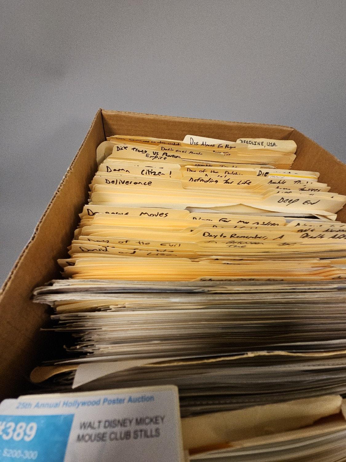 Lot 36615 - A Collection of Movie Promotional Press Photos and Stills in a Bankers Box | Burns ...