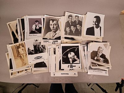 Lot 36730 - A Collection of Music Press Photos and Promotional ...