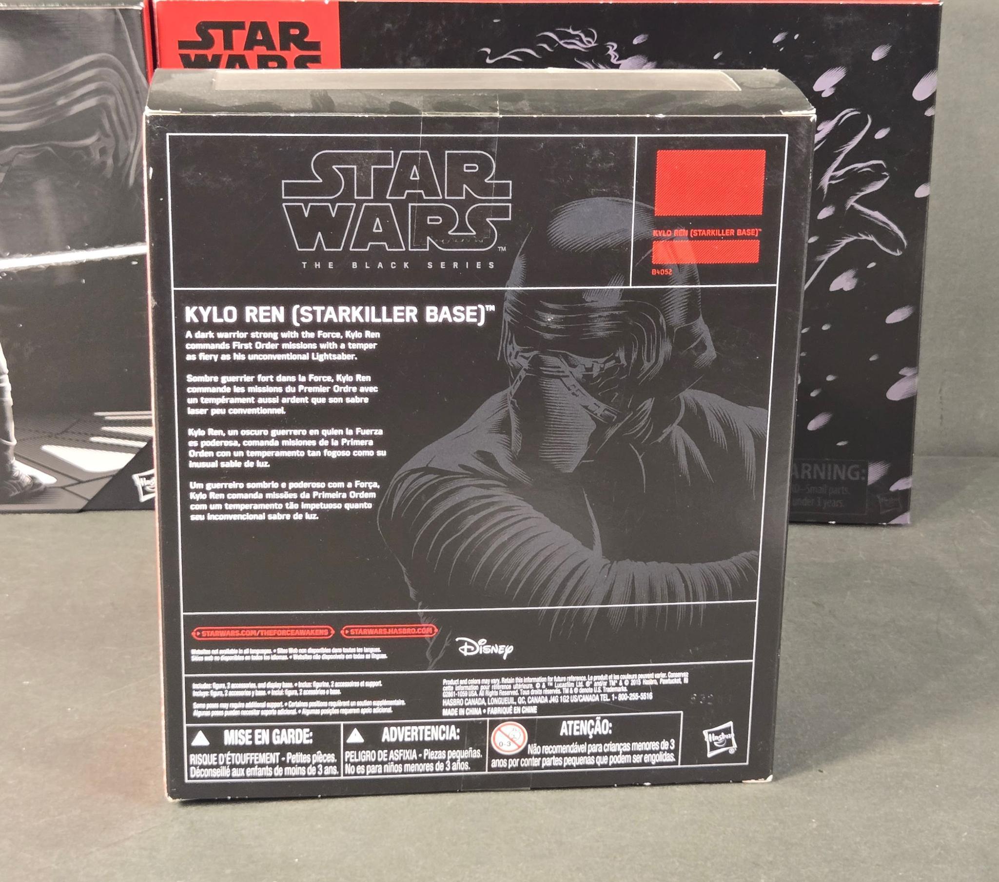Lot 35129 - Three Star Wars The Black Series Kylo Ren Action Figures, including the 2016 SDCC ...