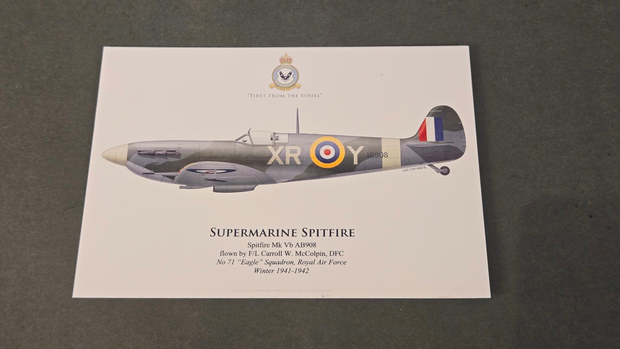 Lot 35307 - A Collection of World War II 'Eagle Squadron' and ...
