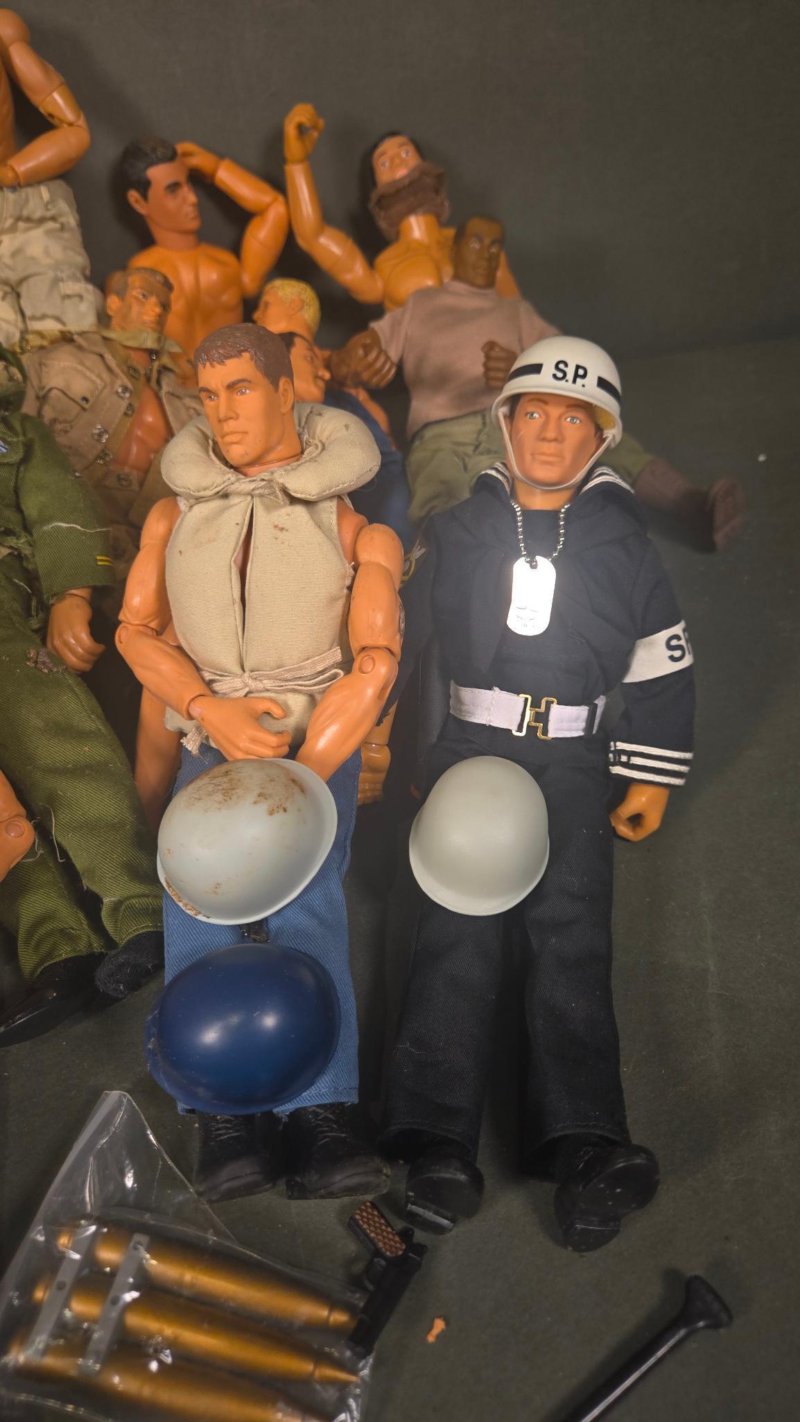Lot 35421 - A Collection of Hasbro Action Man 12-Inch Scale Figures and ...