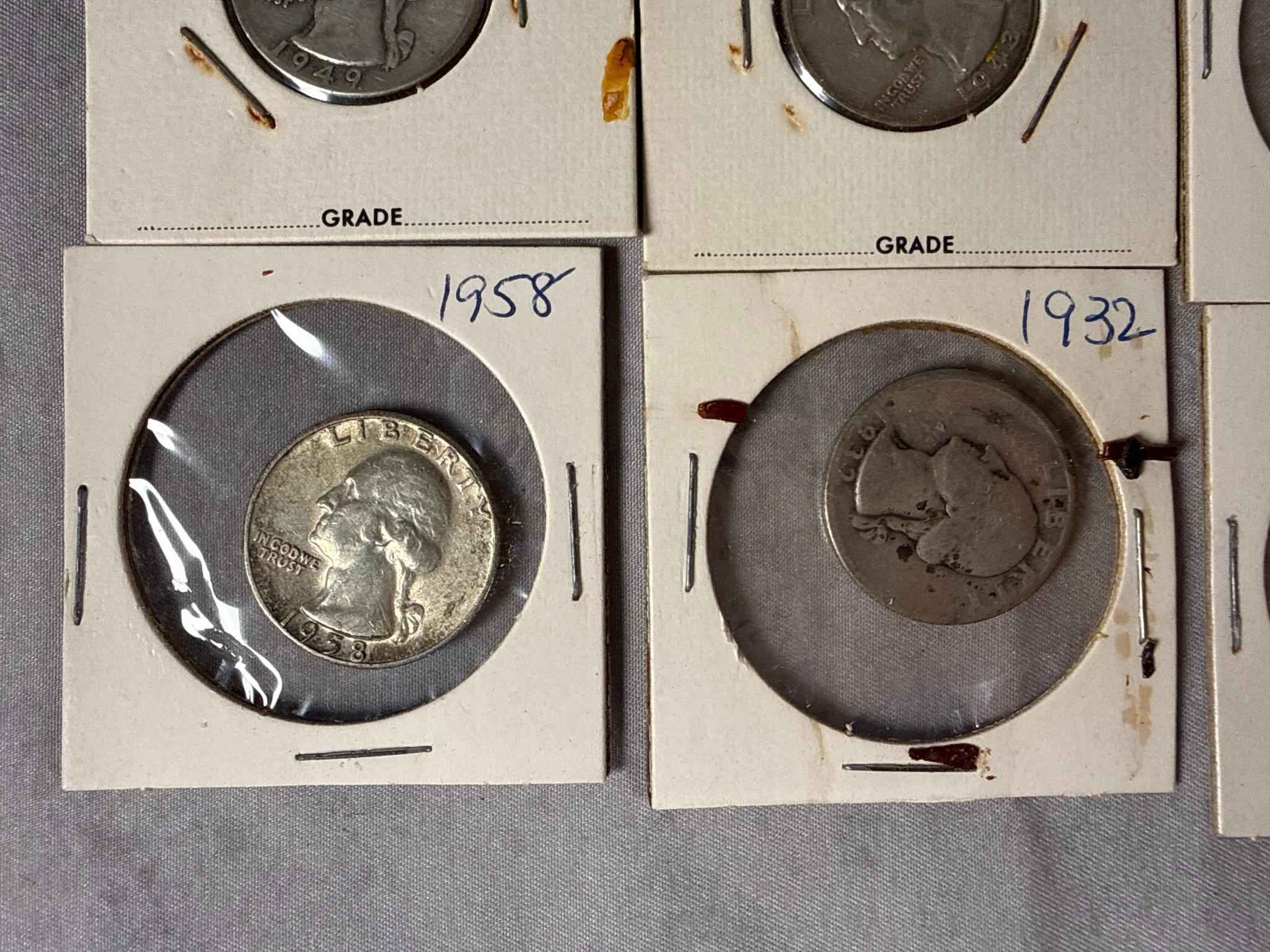 Lot 5086 - A Collection of Silver Washington Quarters | Burns Auction ...