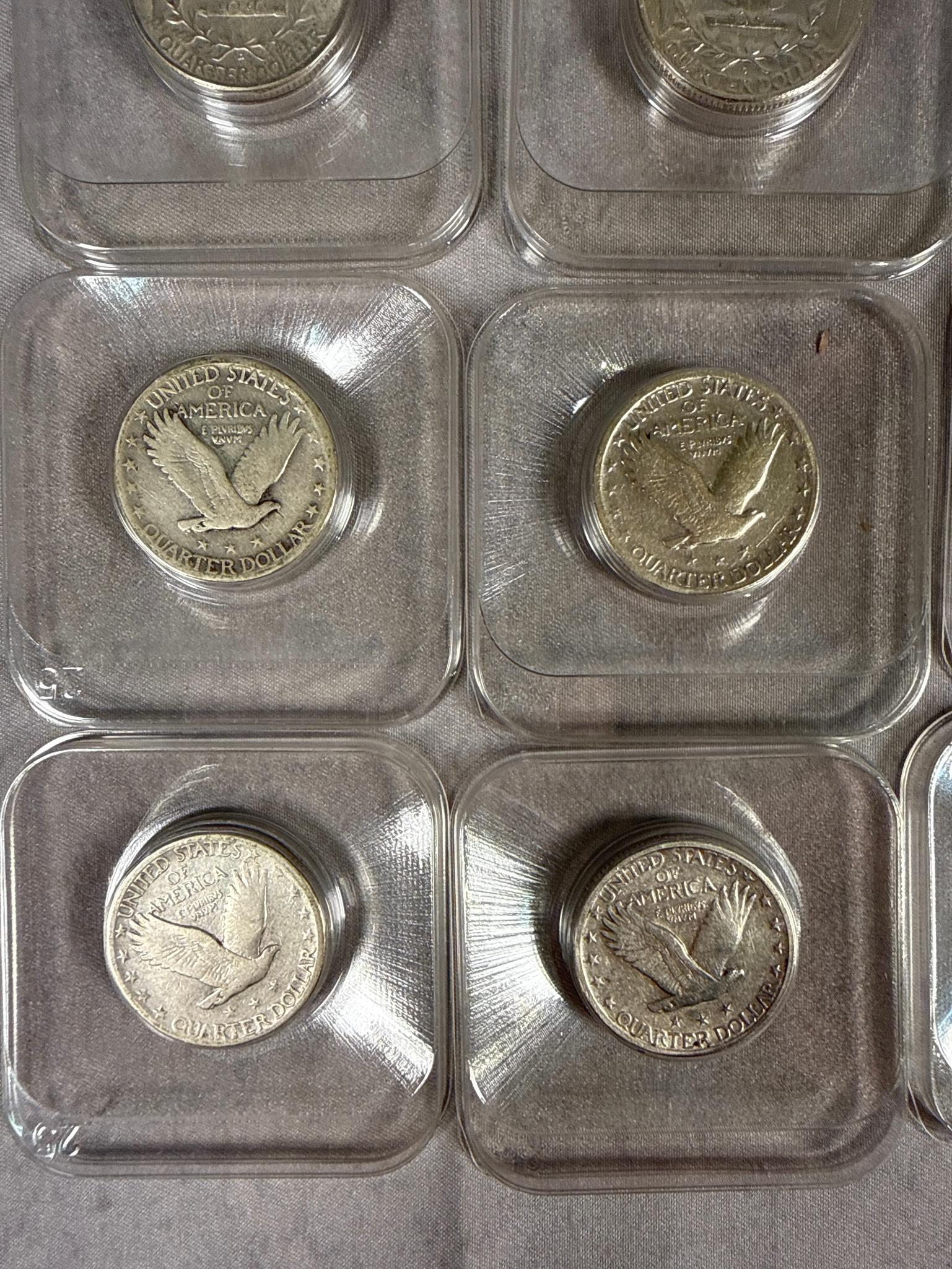 Lot 5291 - Group Lot Silver US Quarters | Burns Auction & Appraisal
