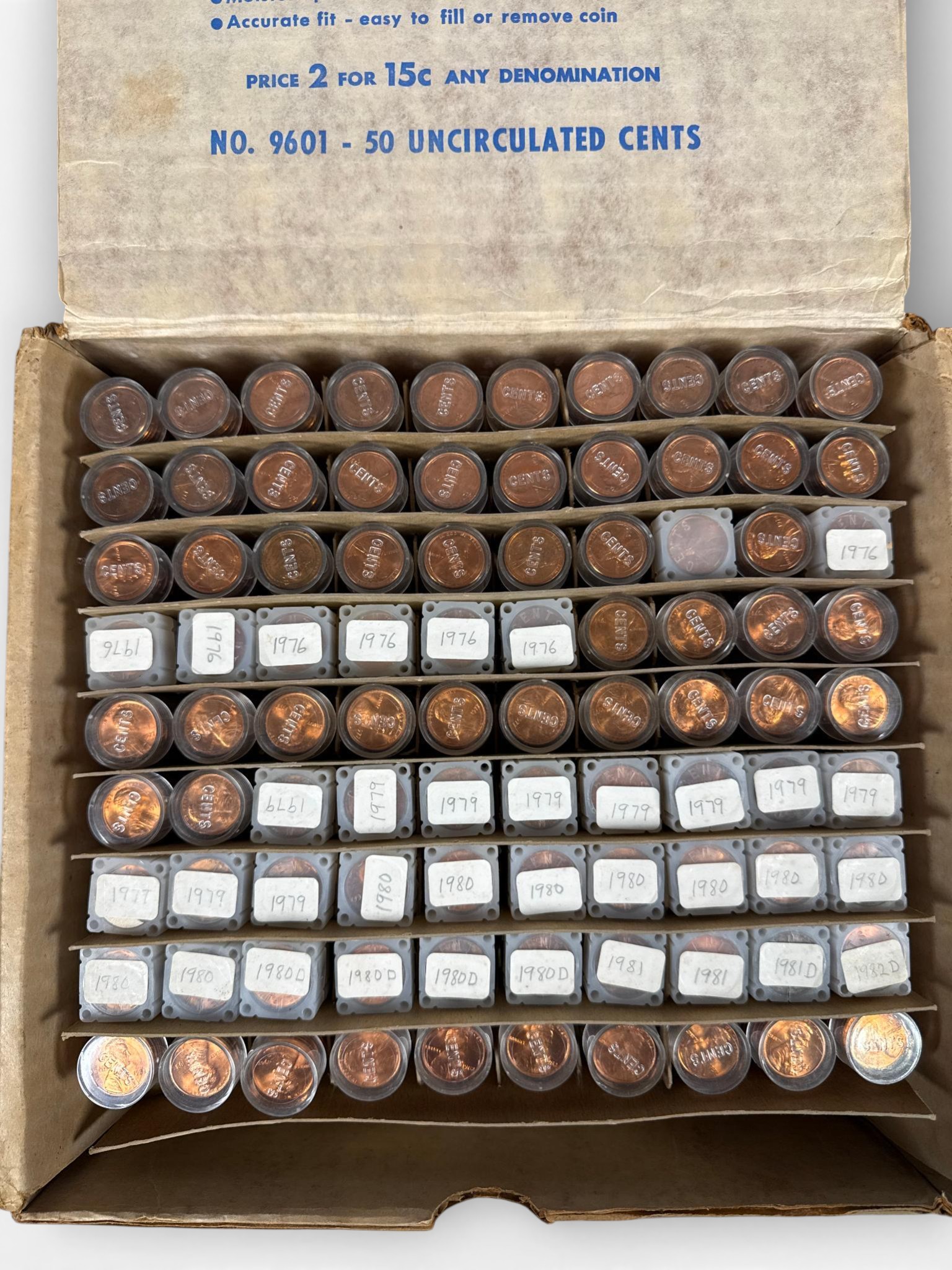 Lot 5383 - A group of United States Lincoln Cents in Original Storage ...