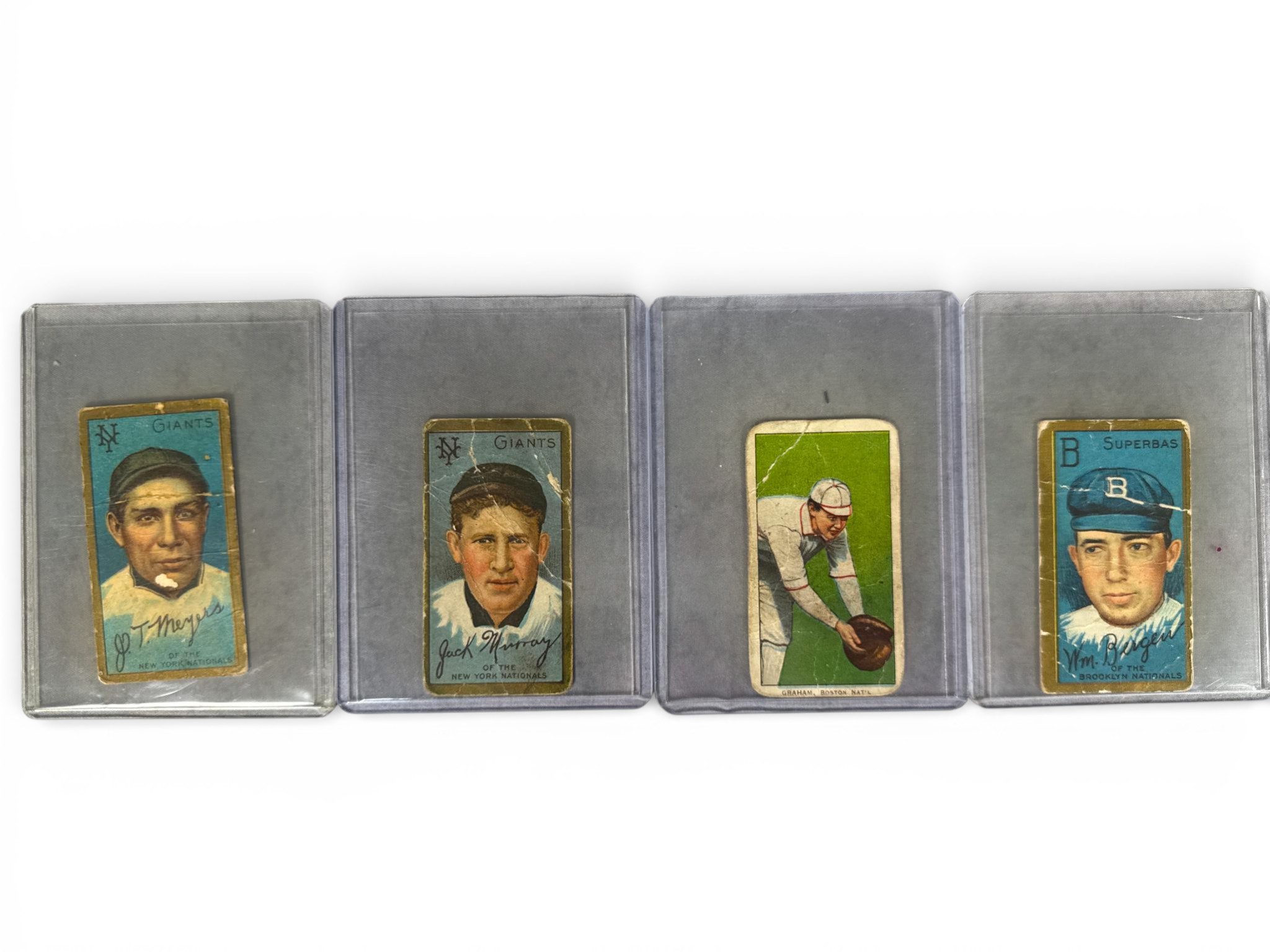 Lot 5449 - A group of Vintage Baseball Tobacco Cards T206/T205 Style ...