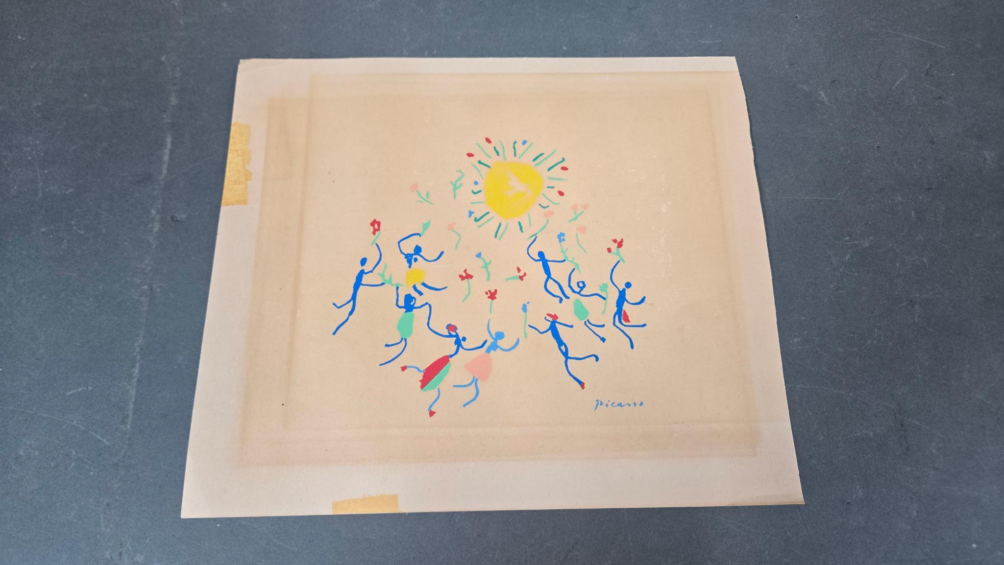 Lot 5630 - Pablo Picasso La Ronde de la Jeunesse au Soleil Graphic ...