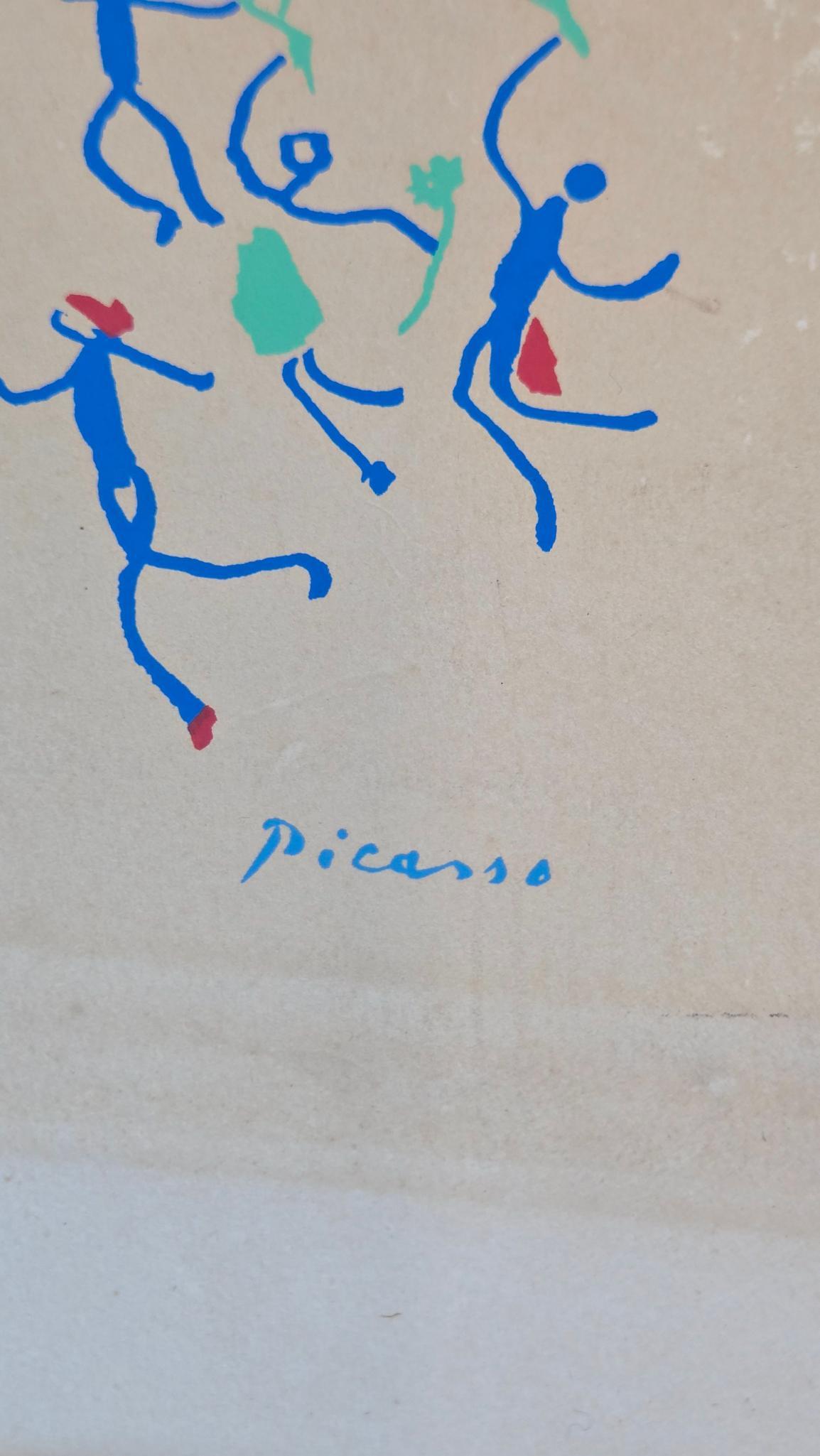 Lot 5630 - Pablo Picasso La Ronde de la Jeunesse au Soleil Graphic ...