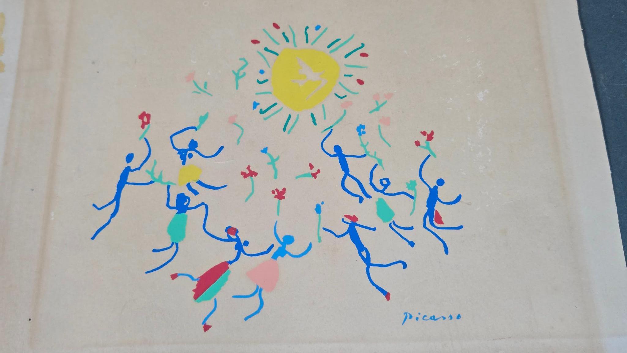 Lot 5630 - Pablo Picasso La Ronde de la Jeunesse au Soleil Graphic ...