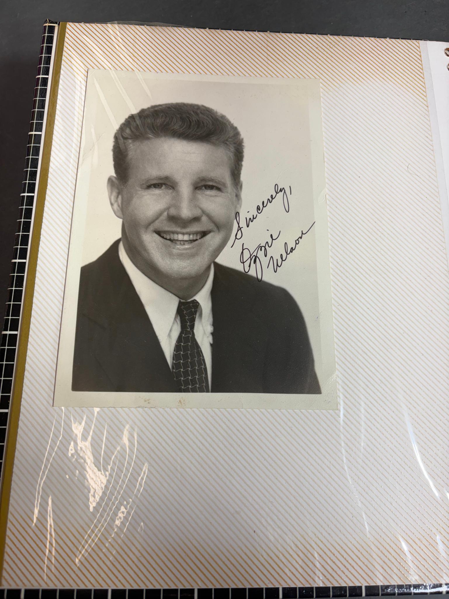 Lot 5701A - Vintage Celebrity Autographed Photo Album Collection ...