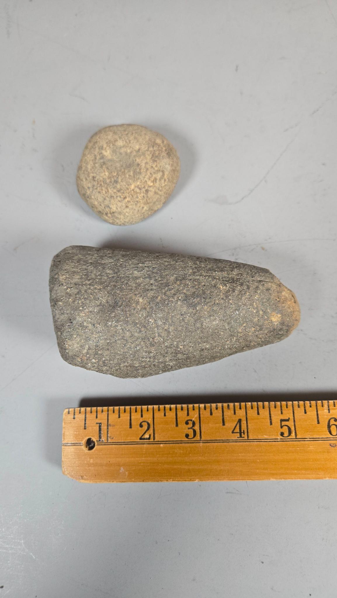 Lot 6210 - A group of Items: Native American Style Lithic Artifacts and ...