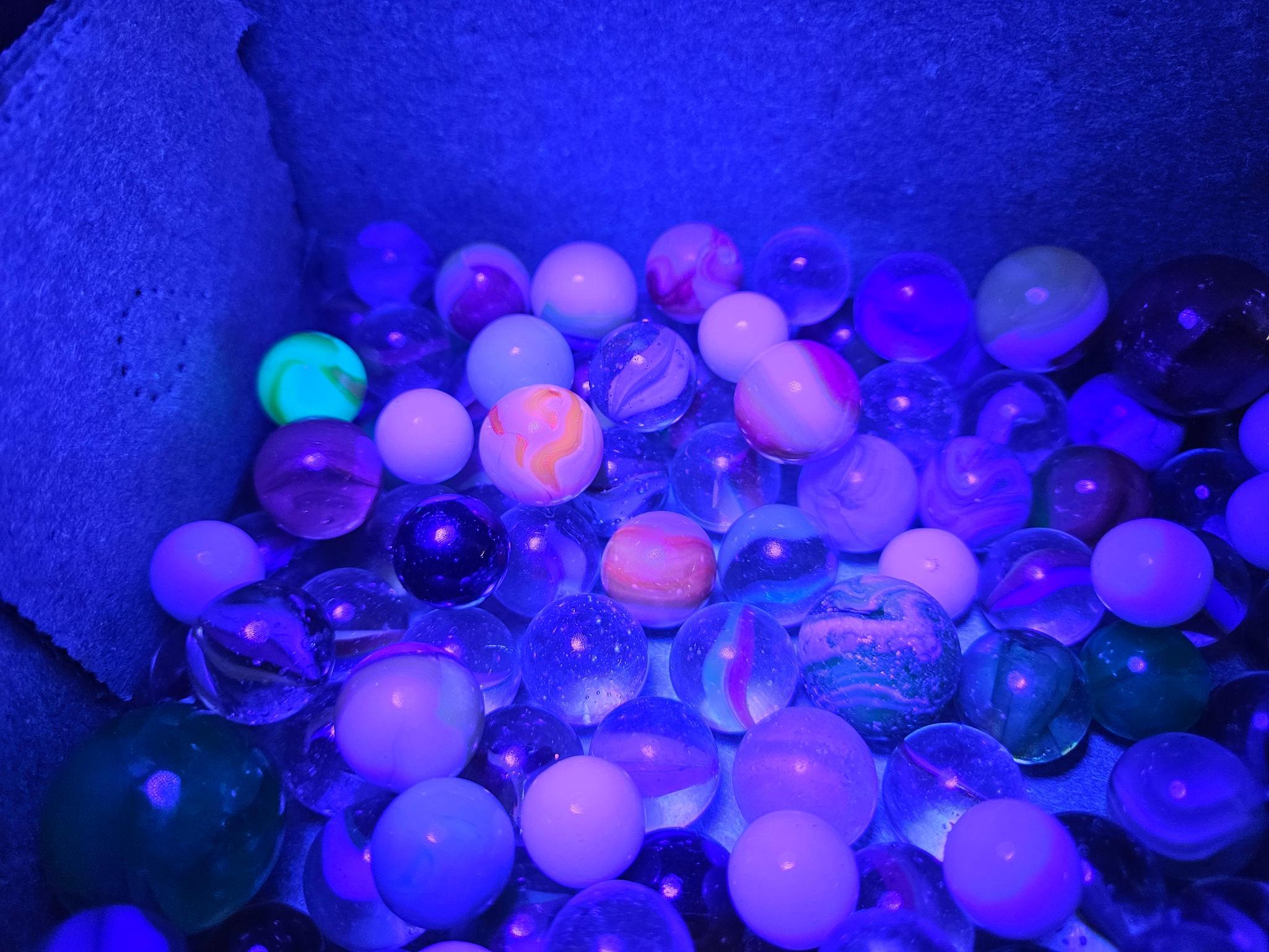 Lot 6508 - A group of Large Collection of Glass Marbles, Including ...