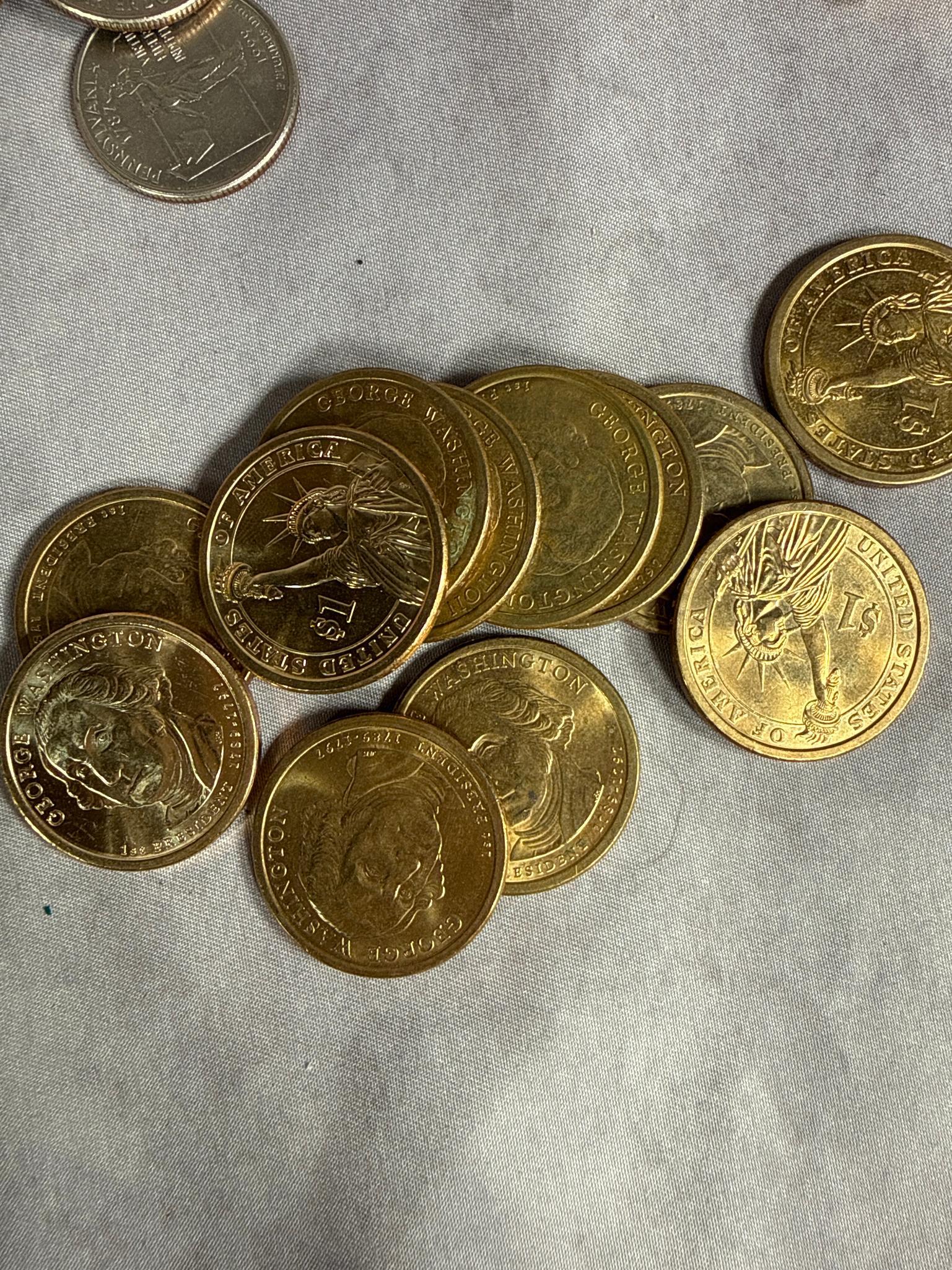 Lot 7881 - $309.25 face value US Circulated Presidential and Small ...