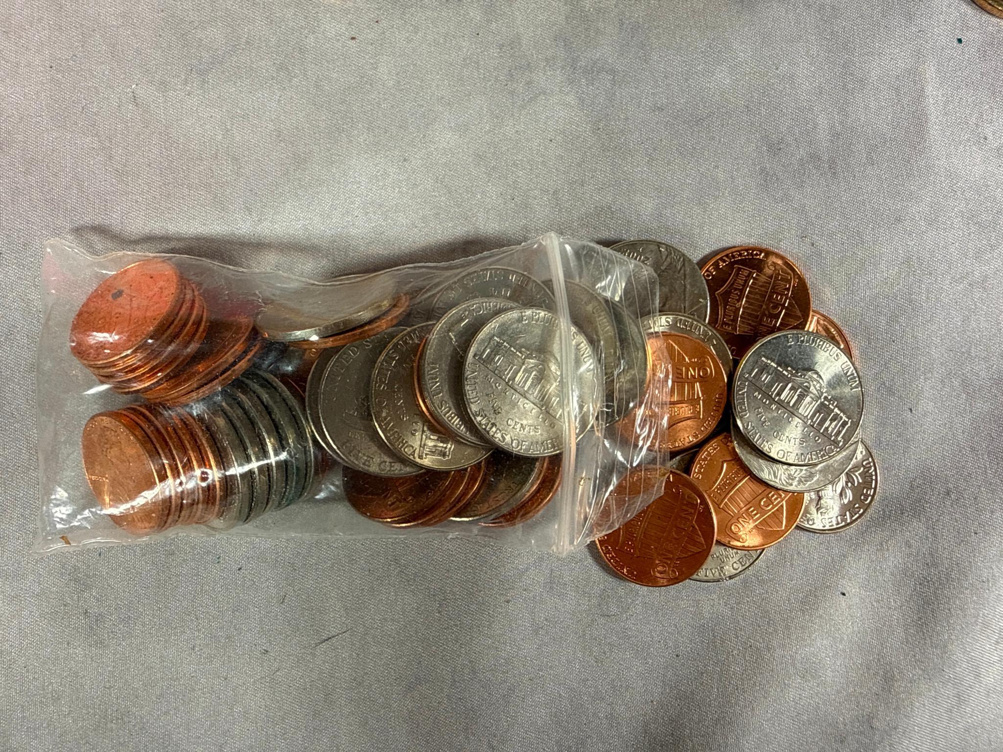 Lot 7881 - $309.25 face value US Circulated Presidential and Small ...