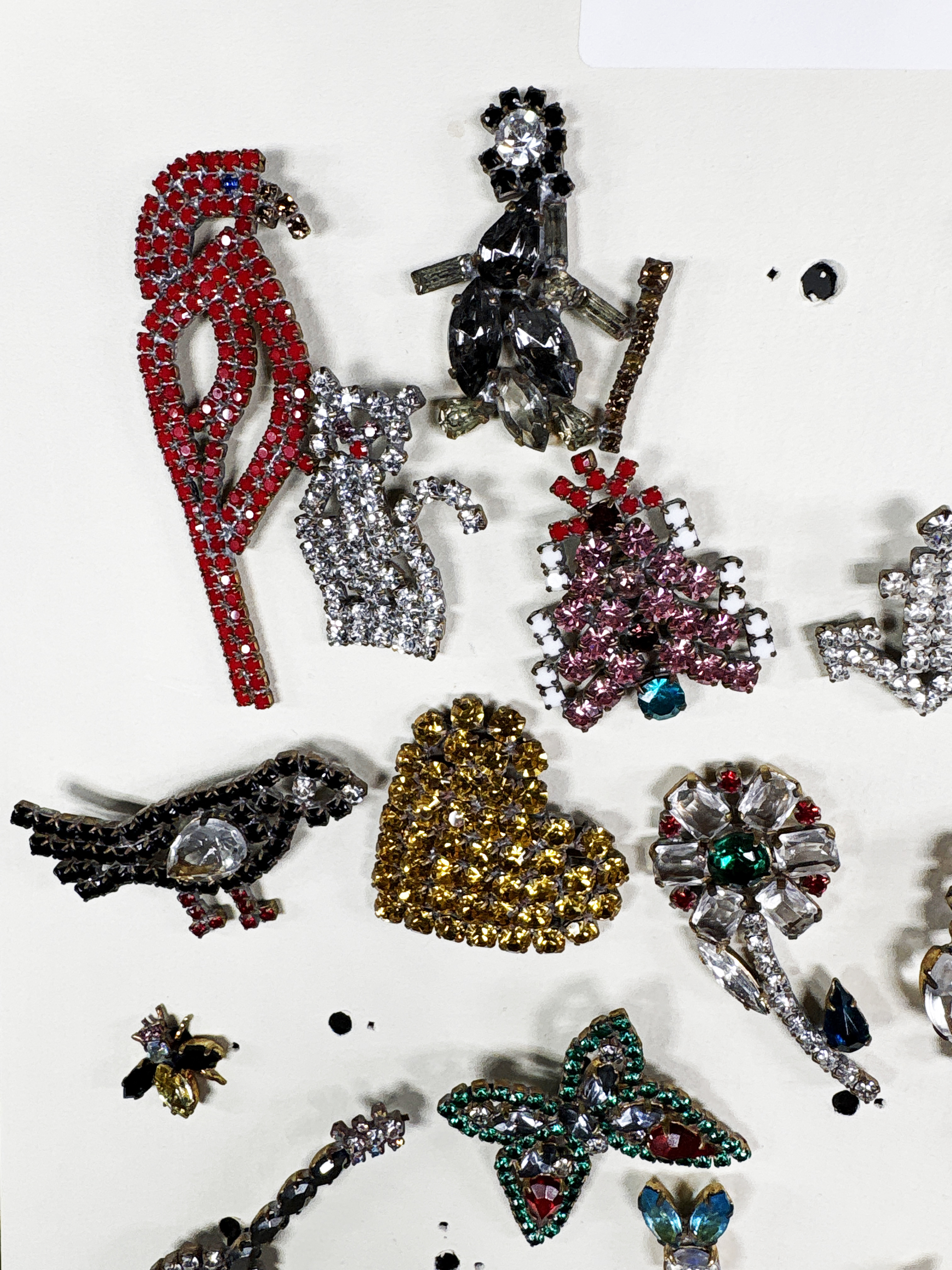 Lot 2000 - A Collection of Jeweled Crystal Buttons | Burns Auction ...