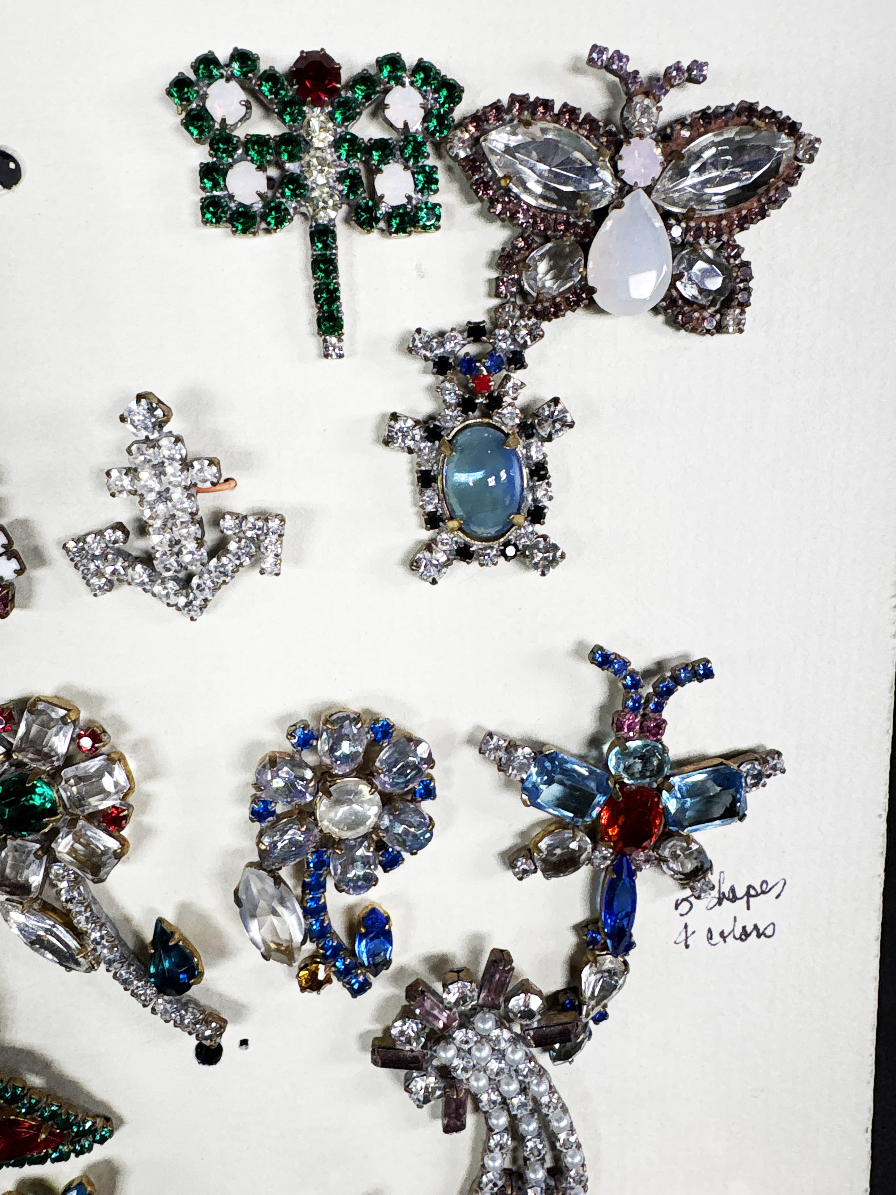 Lot 2000 - A Collection of Jeweled Crystal Buttons | Burns Auction ...
