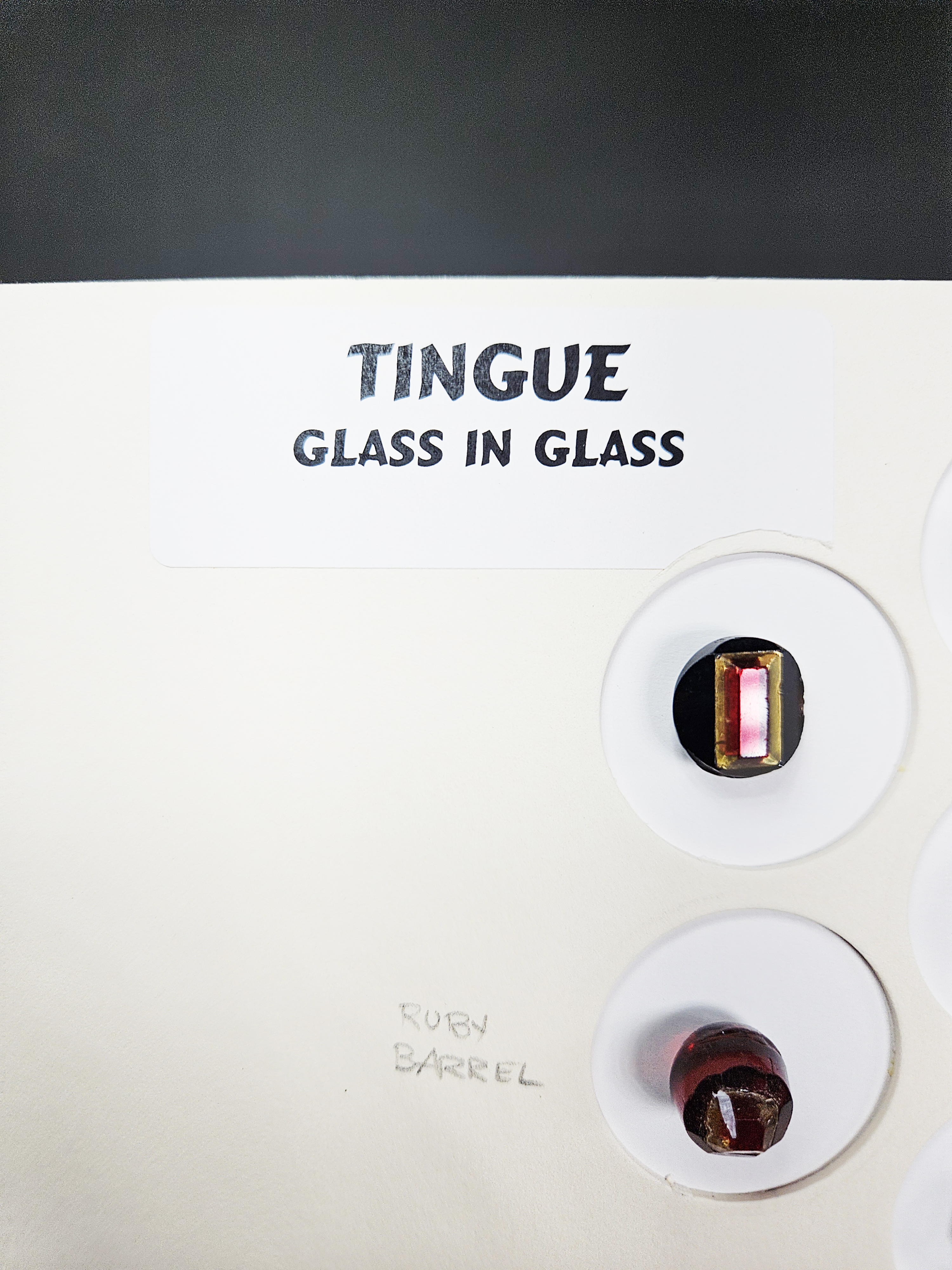 Lot 2011 - A Collection of Antique Tingue Glass-in-Glass Buttons ...