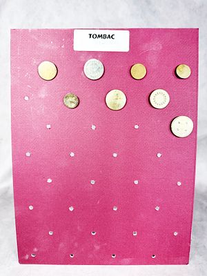 Lot 2536 - A Collection of Antique Tombac Buttons | Burns Auction ...