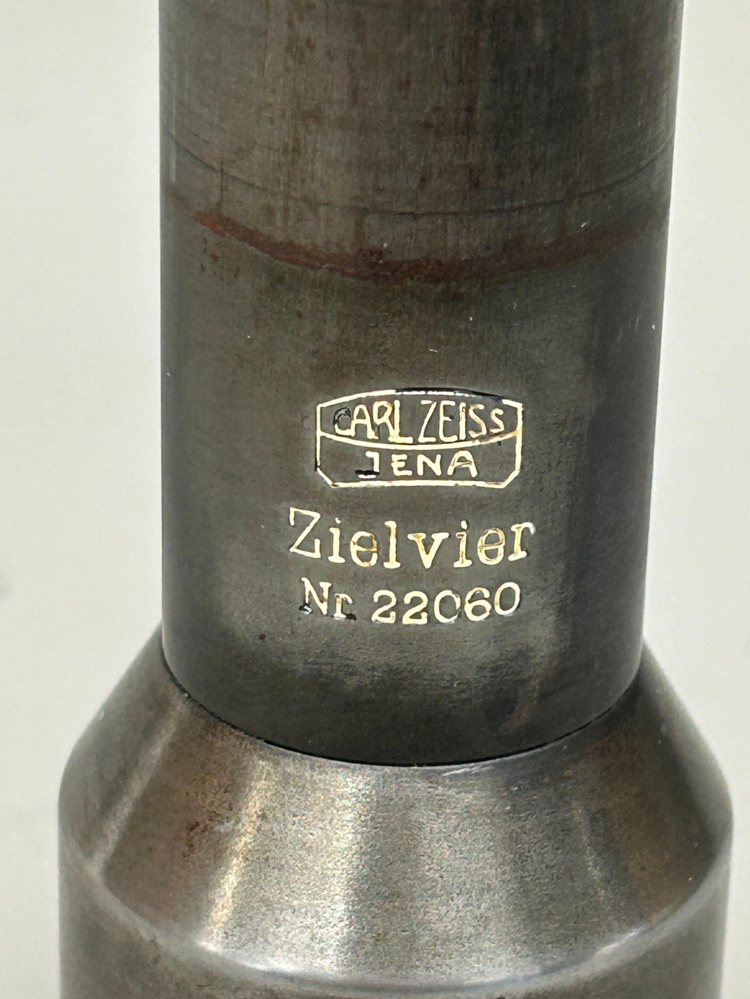 Lot 35A - WWII Nazi German Carl Zeiss Jena Zielvier Sniper Scope for ...