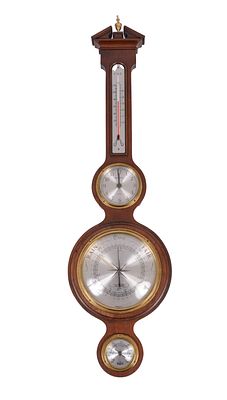 Lot 585 - HOWARD MILLER CLOCK CO BAROMETER | Casco Bay Auctions
