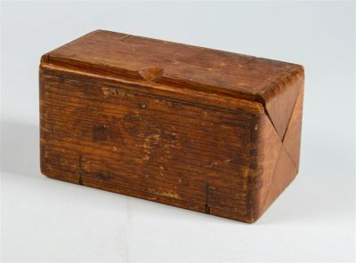 Lot 497 - Folding Wooden Box. | Chapel Street Auctions
