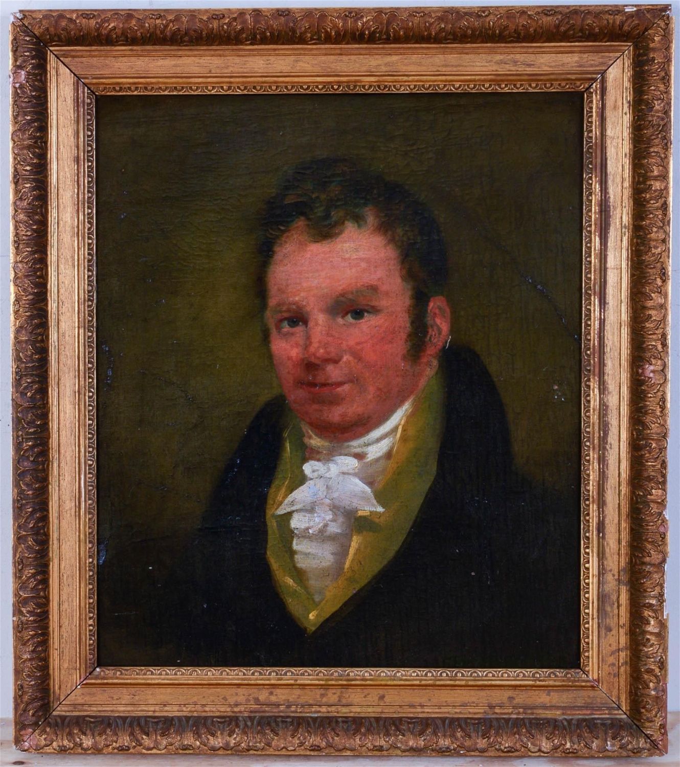 Lot 10X - 19TH CENTURY PORTRAIT OF A MAN. | Chapel Street Auctions