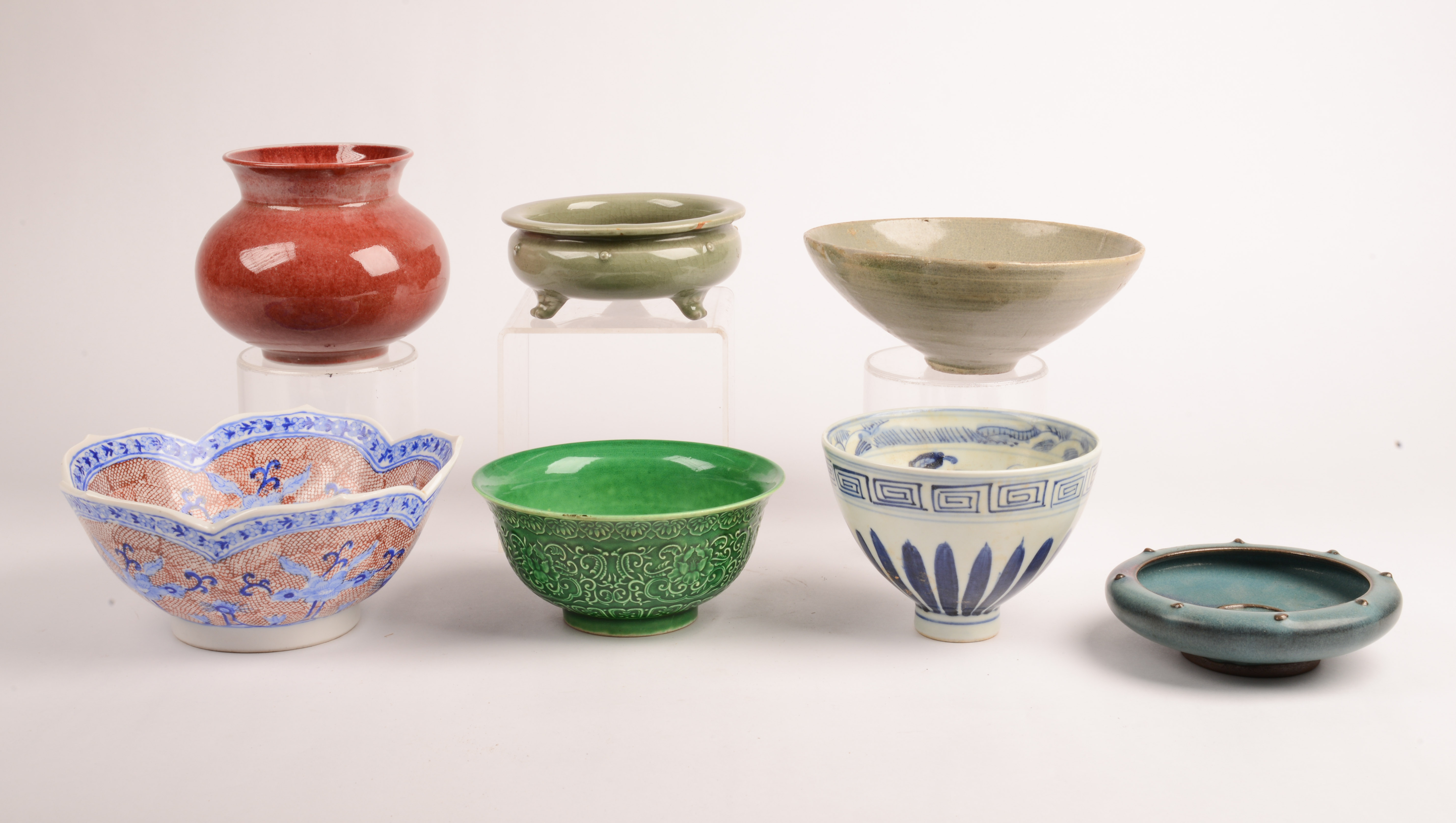 Lot 40 - Group of Seven Asian Bowls | Chapel Street Auctions