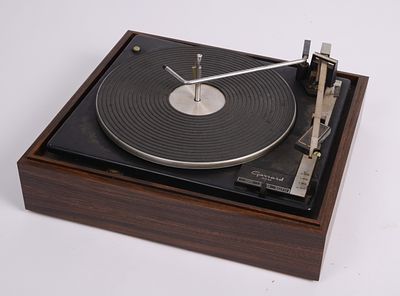 Lot 307 - Garrard 42M Vintage Turntable with Wood Stand | Chapel Street ...