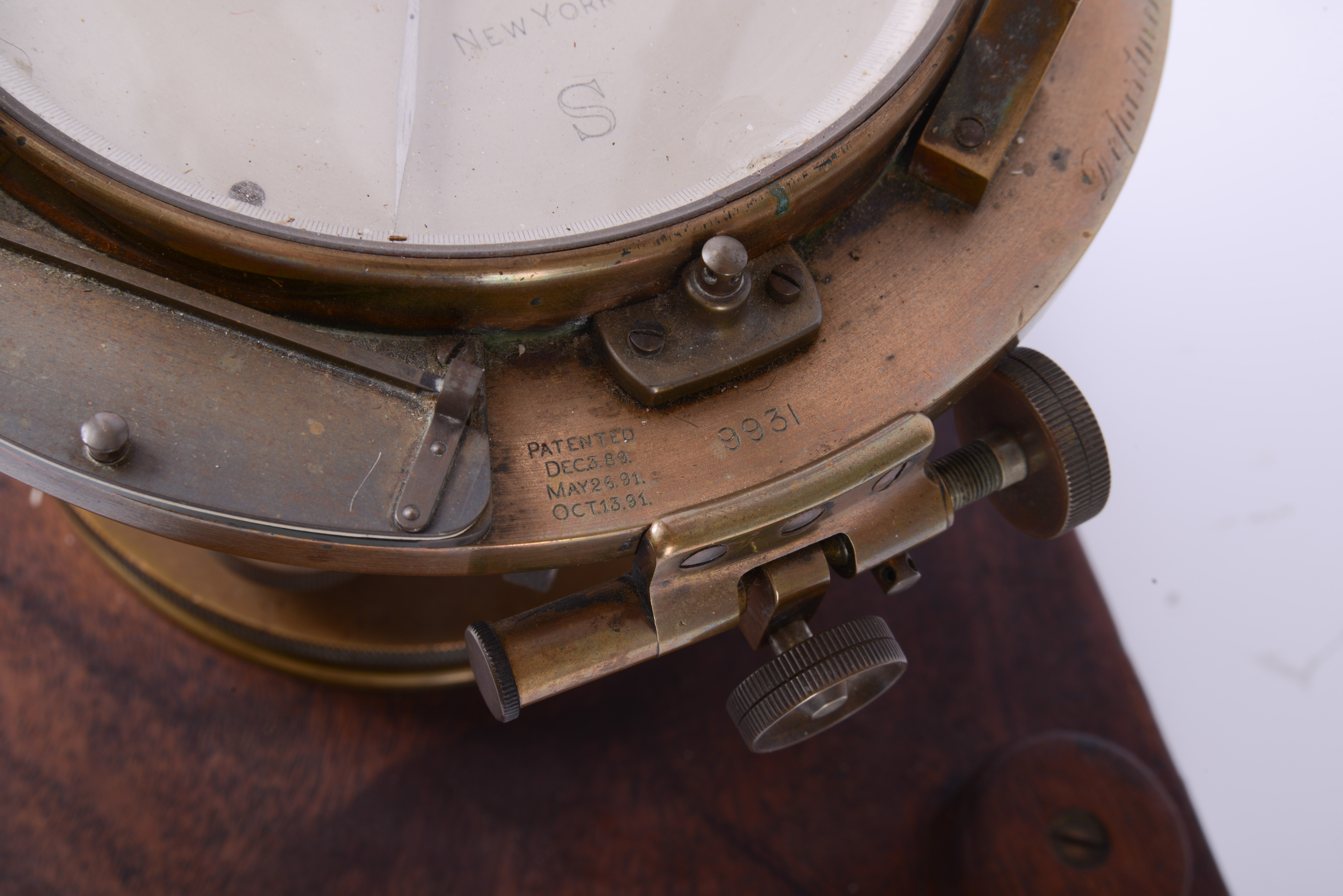 Lot 11C - KEUFFEL & ESSER CO. BRASS TRANSIT. | Chapel Street Auctions