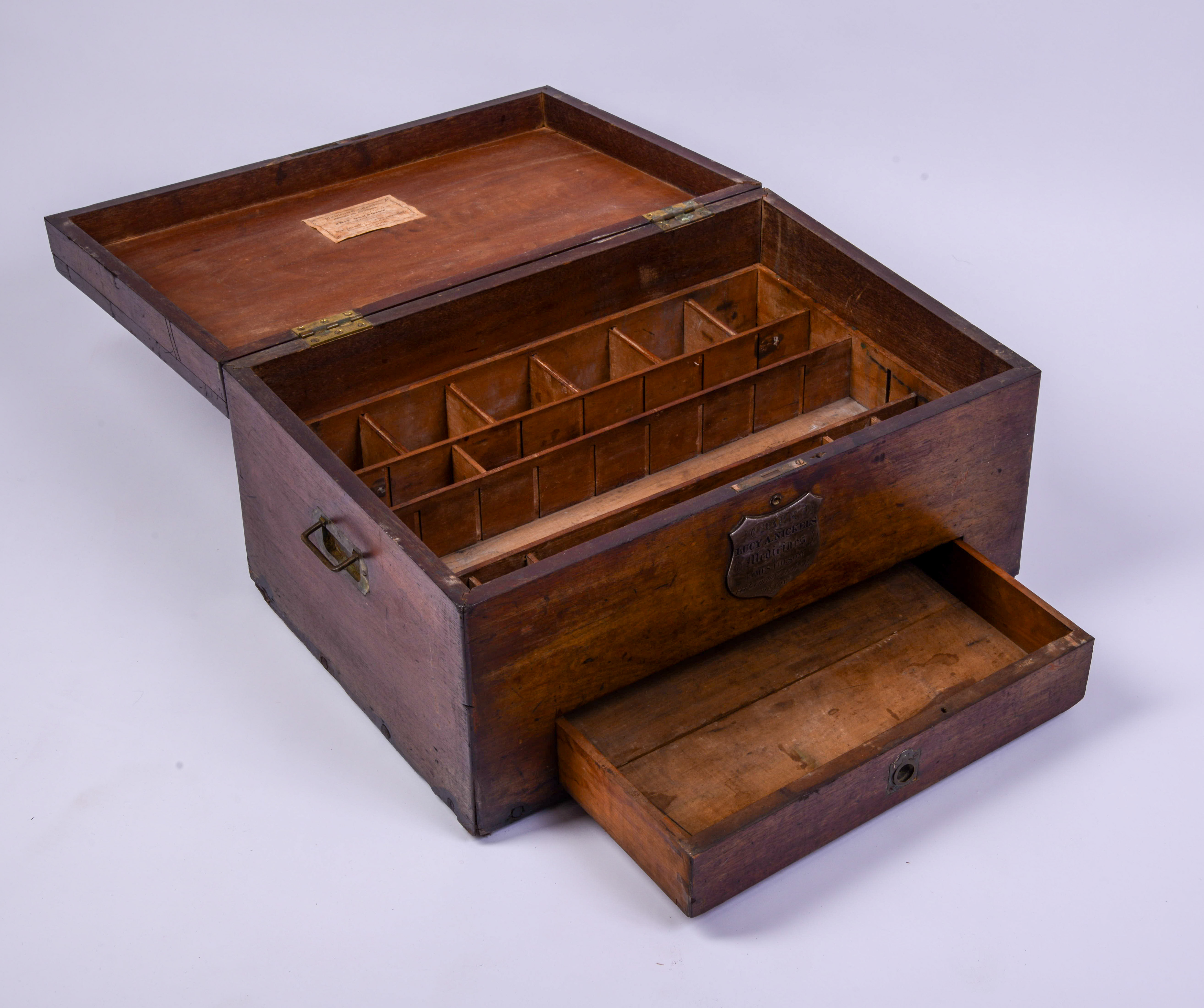Lot 316 - Medicine Box from the Bark Lucy A. Nickels | Chapel Street ...