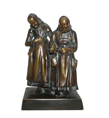 Lot 117 - ANTIQUE BRONZE PLESSNER SCULPTURE | Charleston Estate ...