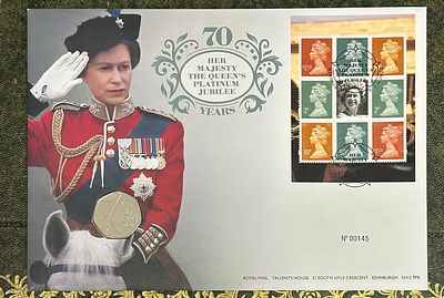 Lot 111 – Royal Mail Her Majesty The Queen’s Platinum Jubilee 50p Coin ...