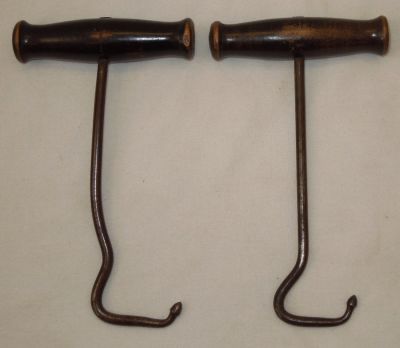 Lot 32 - 1920s US Army Officer Boot Hooks | CNY Militaria