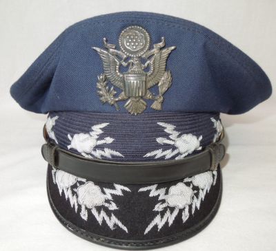 Lot 55 - Vintage US Air Force General Chief of Staff Visor Cap | CNY ...