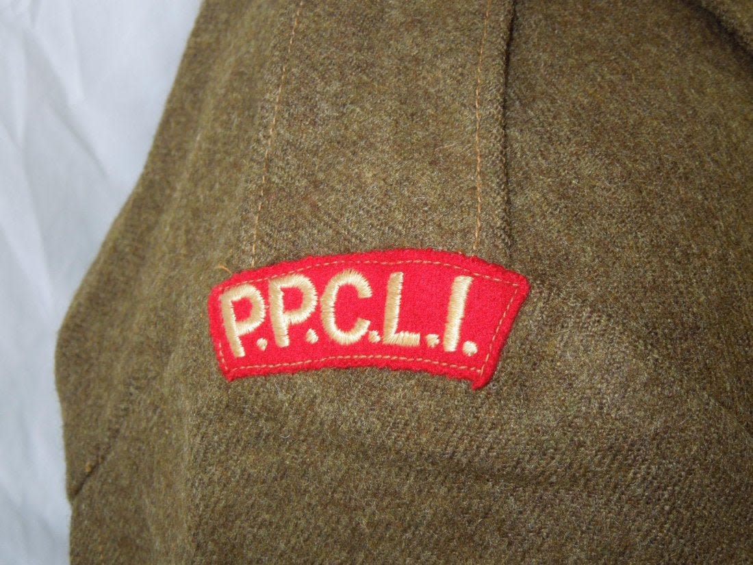 Lot 94 - Korean War PPCLI Princess Patricia Canadian Infantry | CNY ...