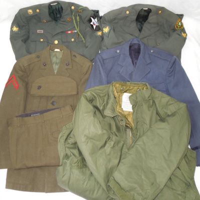 Lot 97B - Cold War Uniforms Lot 5 USAF USMC Army 2nd Division | CNY ...