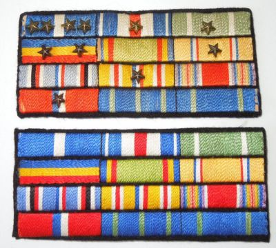 Lot 115 - WWII Admiral Roy Davenport 5x Navy Cross Ribbon Bar Lot | CNY ...