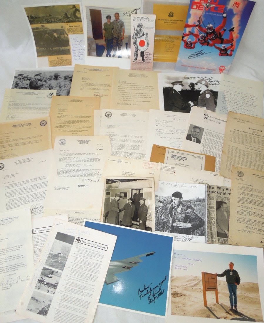 Lot 198 – WWII – Modern Famous Military Signatures Photos Letters – CNY ...