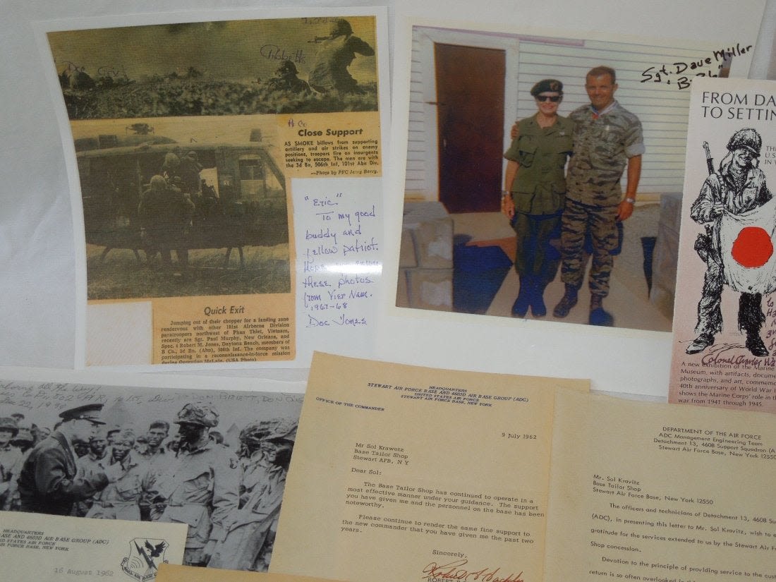 Lot 198 - WWII - Modern Famous Military Signatures Photos Letters | CNY ...